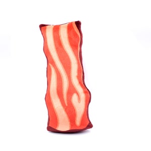 Stuffed Bacon Plush Toy - Happy - Etsy