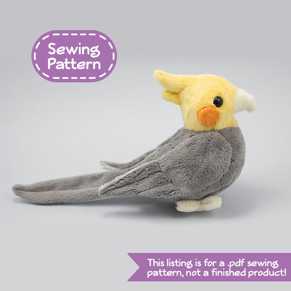 Stuffed Bird Pattern - Etsy