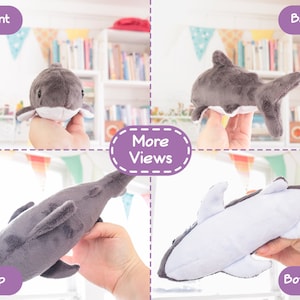 Shark Plush Sewing Pattern - PDF Digital Download - No Physical Items Sent - Etsy