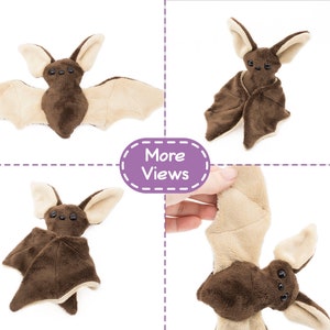Beginner Bat Plush Sewing Pattern - PDF Digital Download - No Physical ...