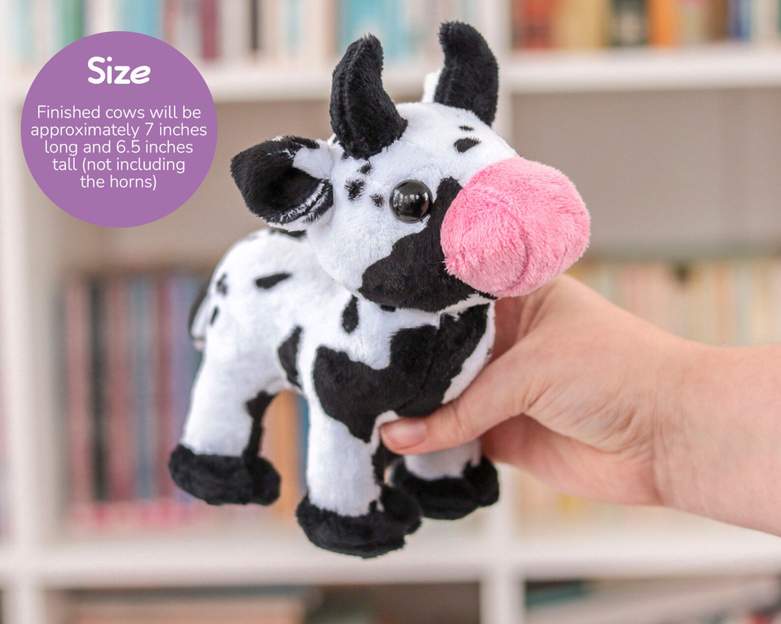 Cow Plush Sewing Pattern - PDF Digital Download - No Physical Items ...