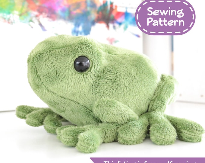 Spring Peeper PDF Frog Pattern - Etsy Canada