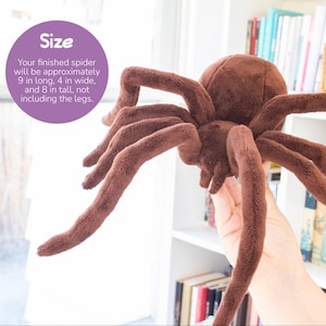 Spider Plush Sewing Pattern - PDF Digital Download - No Physical Items ...