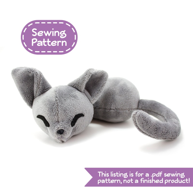 Stuffed Cat Pattern - Etsy