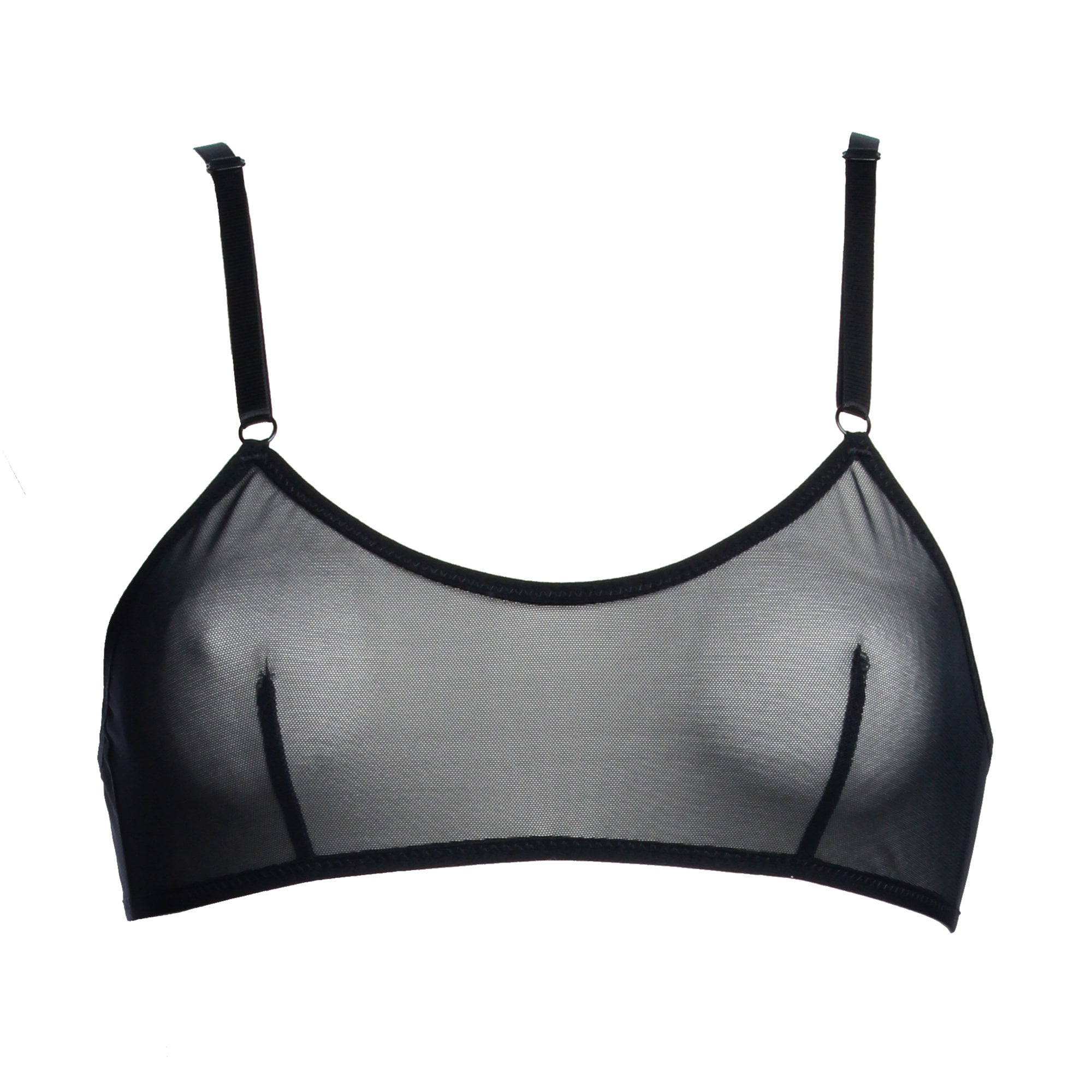 Schwarzes Netz Bralette Durchsichtige Spitze Und Mesh Etsy De