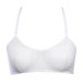 Sheer White Mesh Bralette See Through Mesh Wireless Soft Cup Bra for ...