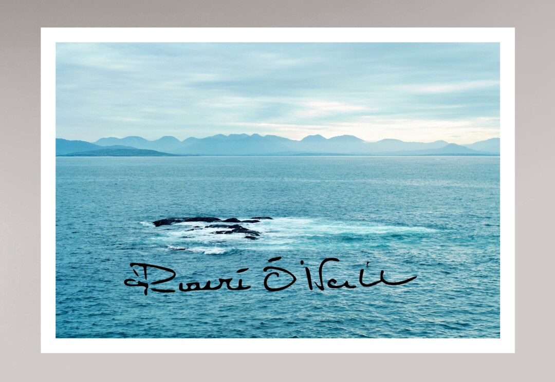 Sceirde Rocks Nature Beanna Beolla Mountains and Atlantic Ocean Limited ...