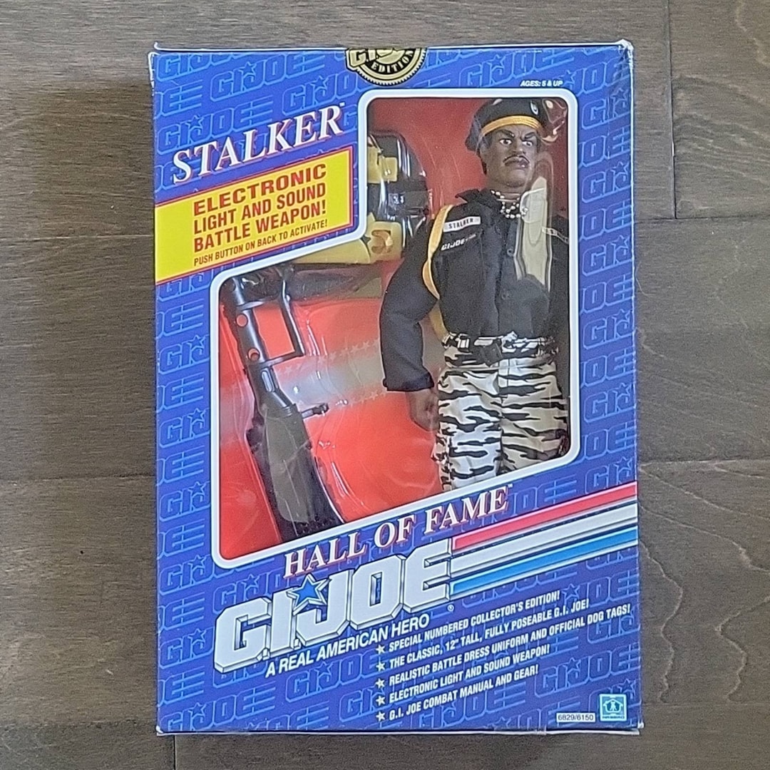 GI Joe Stalker Hall of Fame Action Figure NIB - Etsy