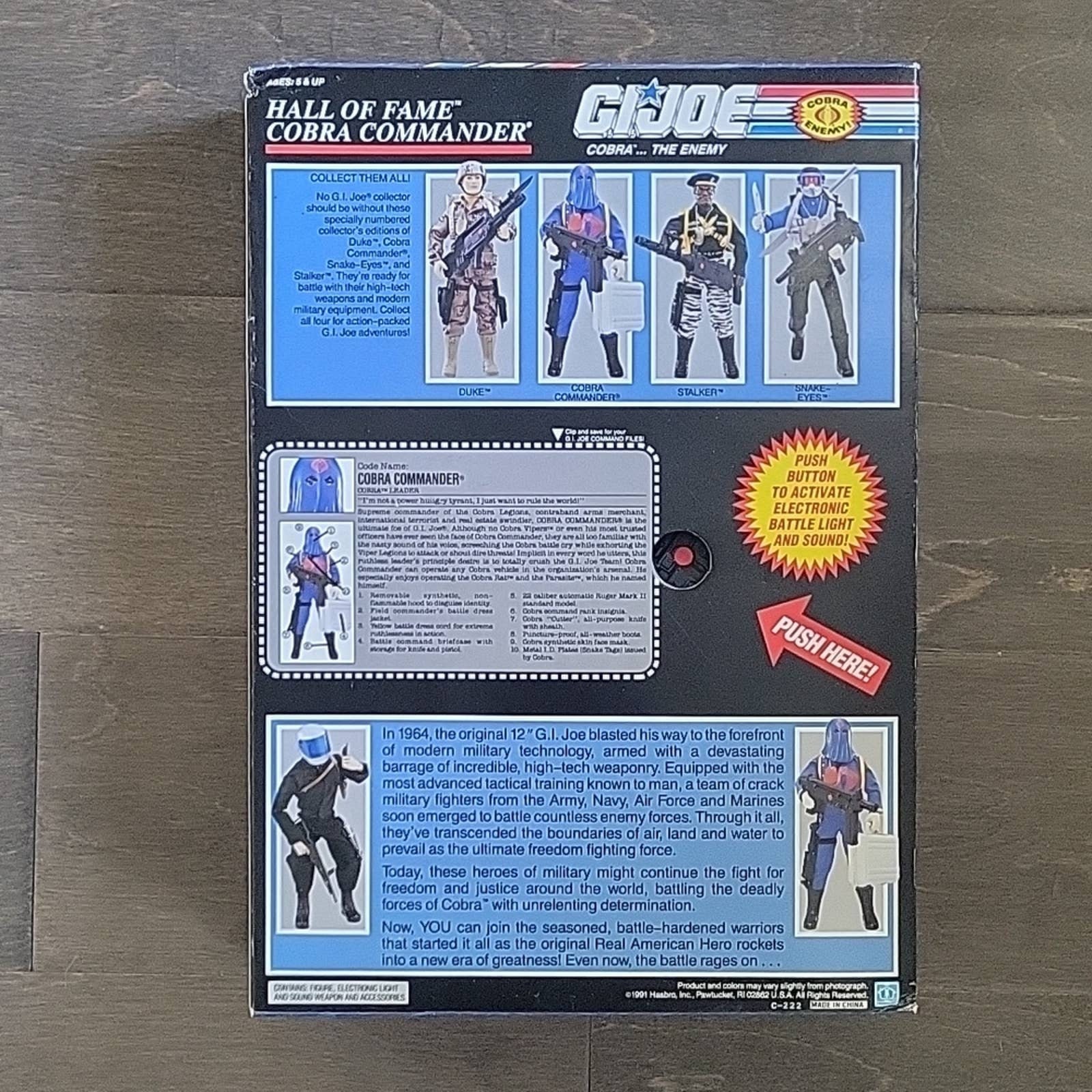 Cobra Commander Snake Face