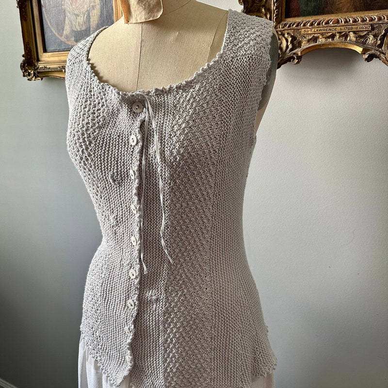 Knitted Corset - Etsy