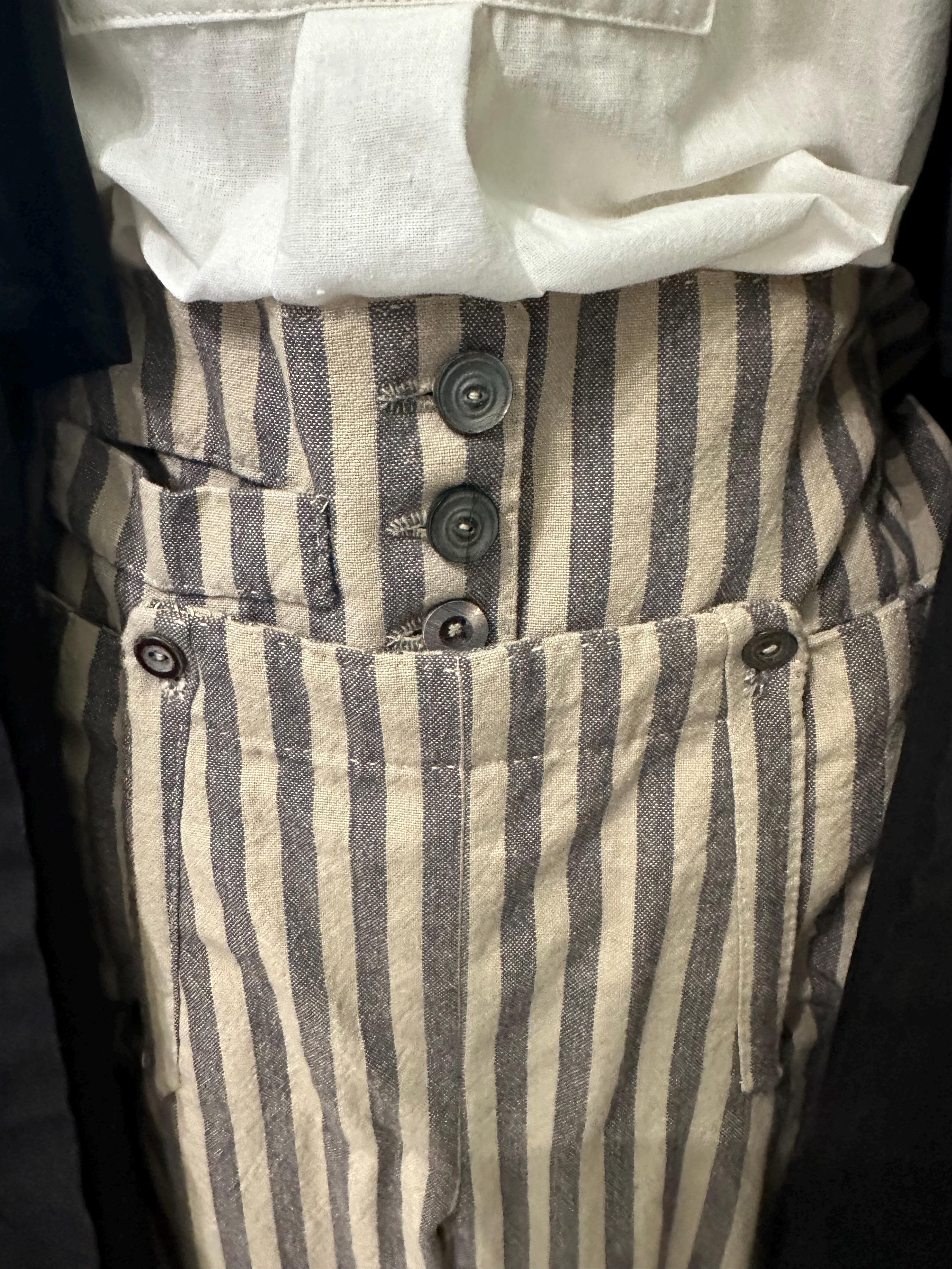 18th Century FRENCH REVOLUTION REGENCY Trousers Linen Cotton Stripe ...