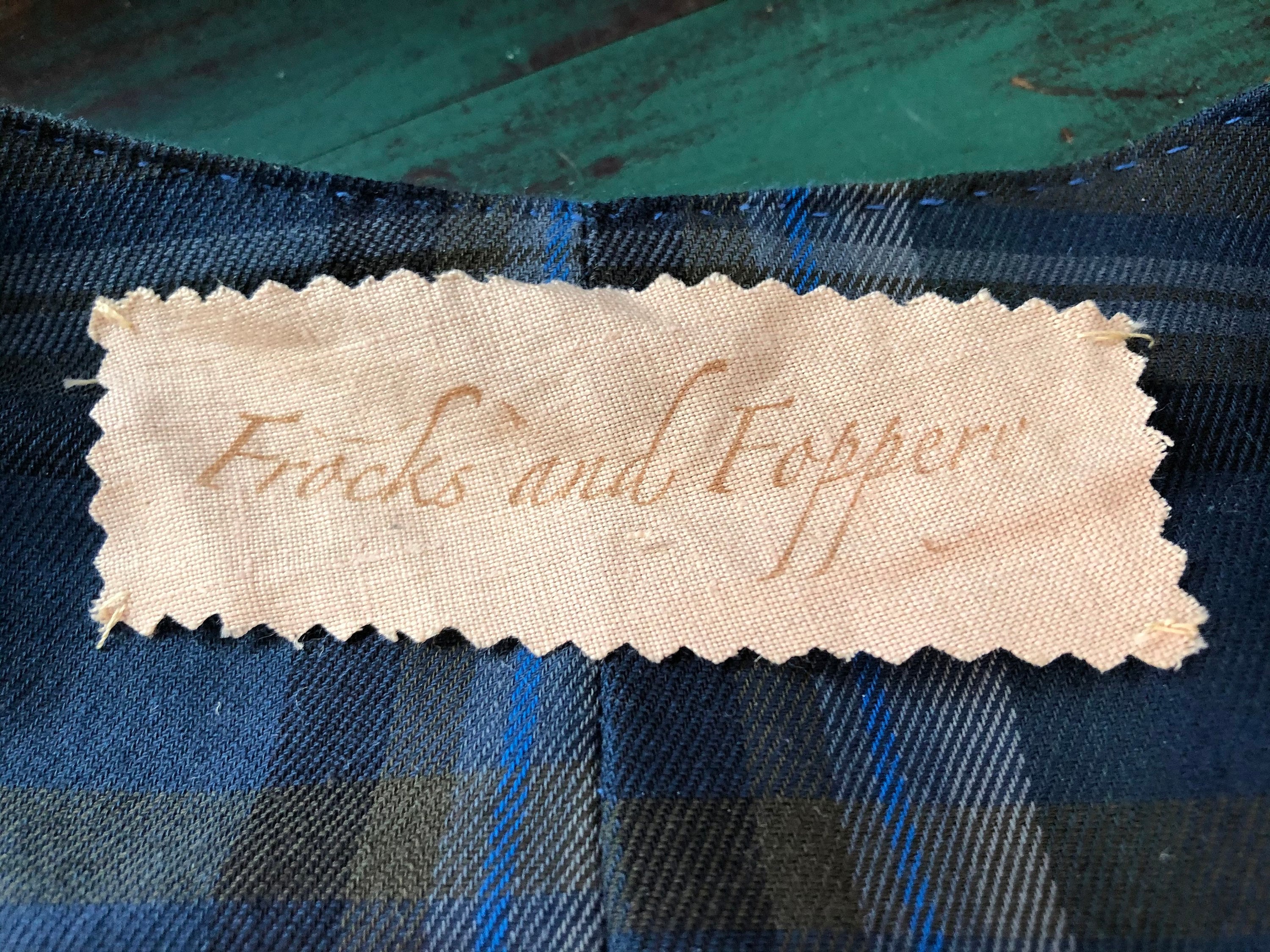 18th Century Style Scottish Highland Tartan Cotton Waistcoat Vest ...