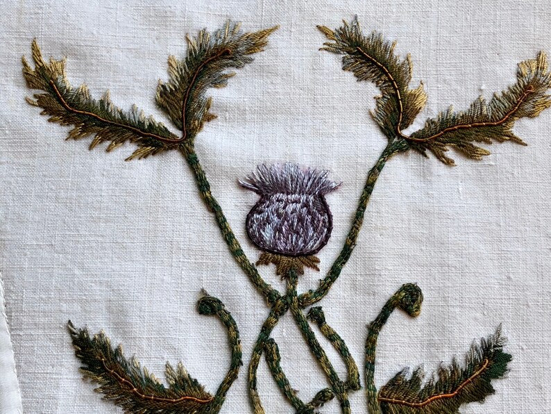 Outlander 18th Century Stomacher Silk Hand Embroidery Scottish - Etsy