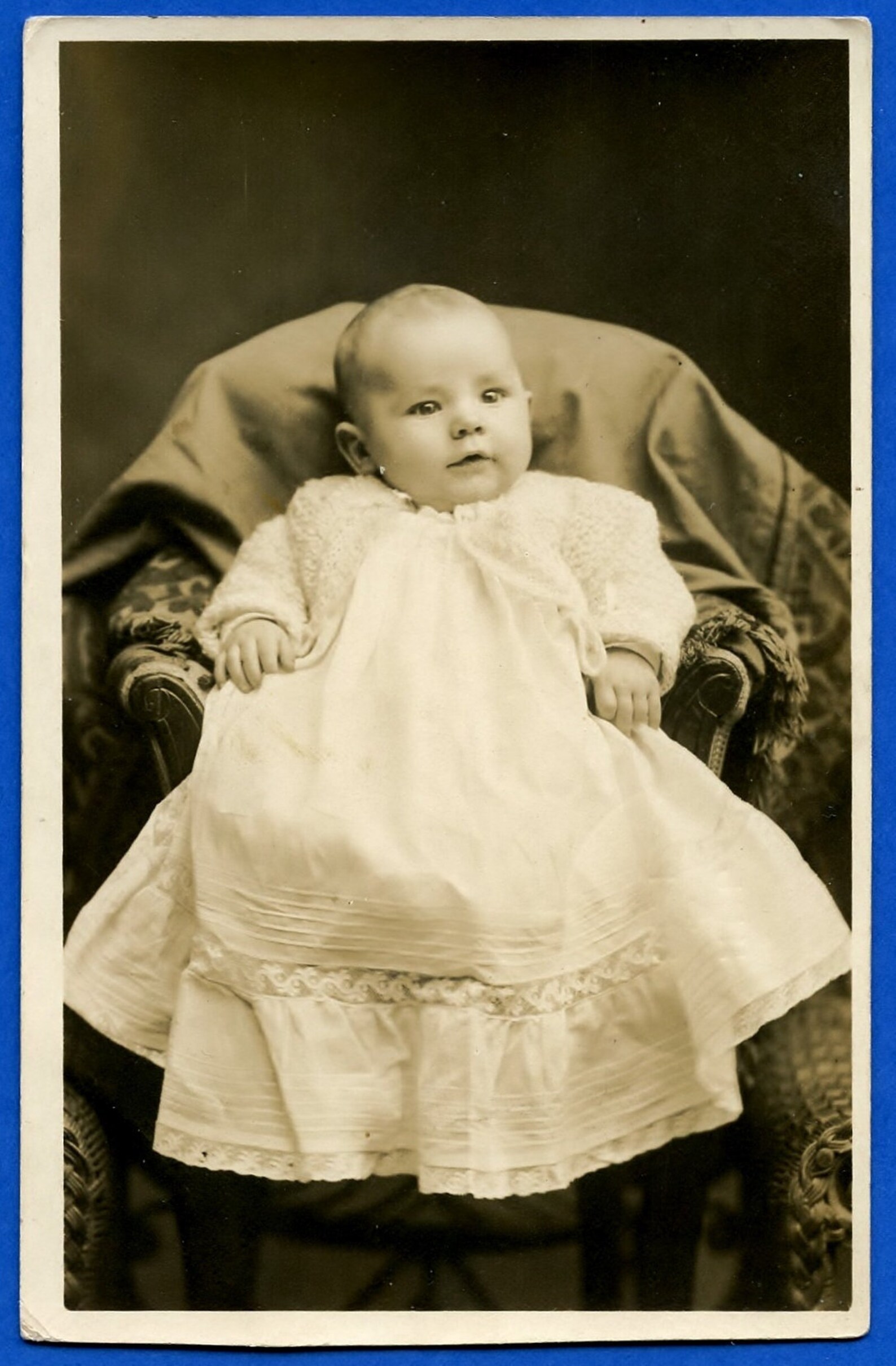 1906 RPPC Photo Card of Maurice M. King Beautiful Baby Boy in ...