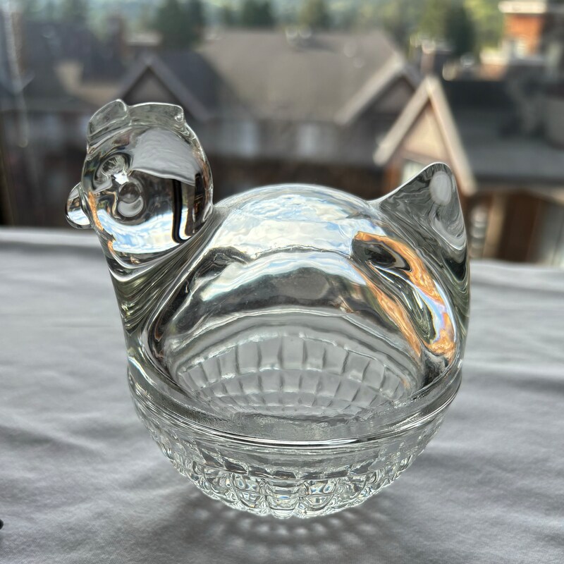 Glass Chicken - Etsy