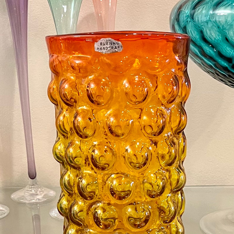 Vintage Blenko Glass - Etsy