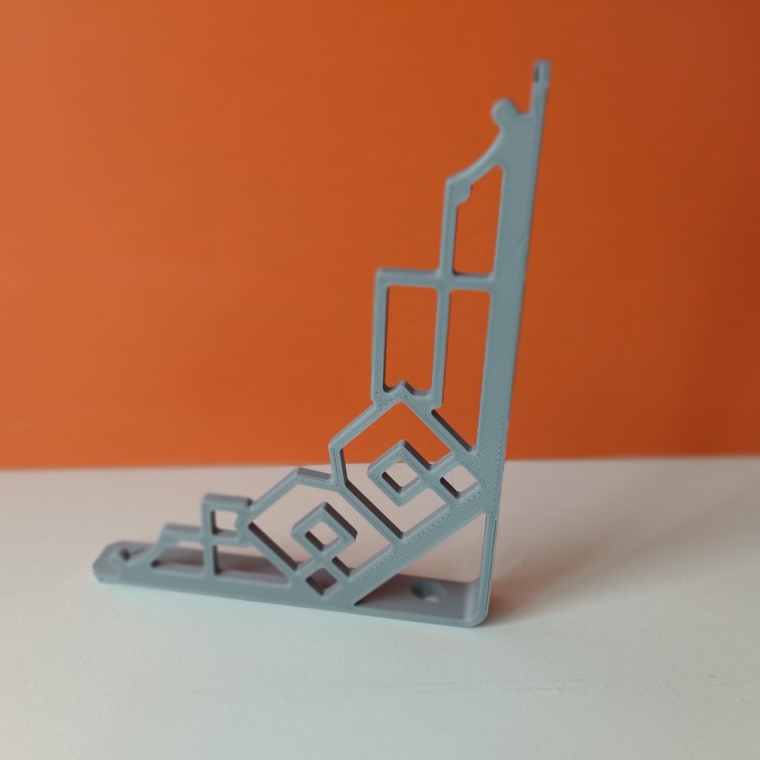 Pair of 3D Printed Art Deco Shelf Brackets 3D Printed - Etsy