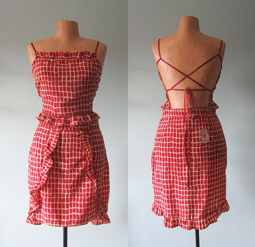 Backless Strappy Top. Sexy Crop Cami With Laced Back Cute - Etsy