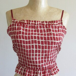 Backless Strappy Top. Sexy Crop Cami With Laced Back Cute - Etsy