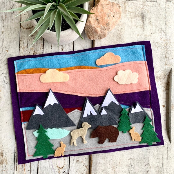 Felt Playmat - Etsy
