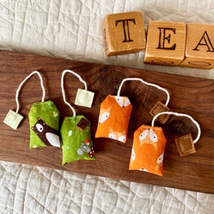 Pretend Tea Bags, Kids Tea Party - Etsy Canada
