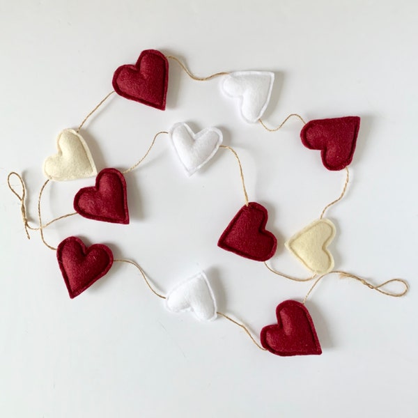 Heart Garland - Etsy