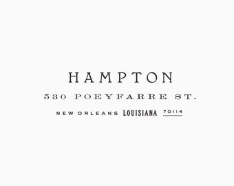 Self Inking Vintage French Address Stamp Custom Stamp for | Etsy