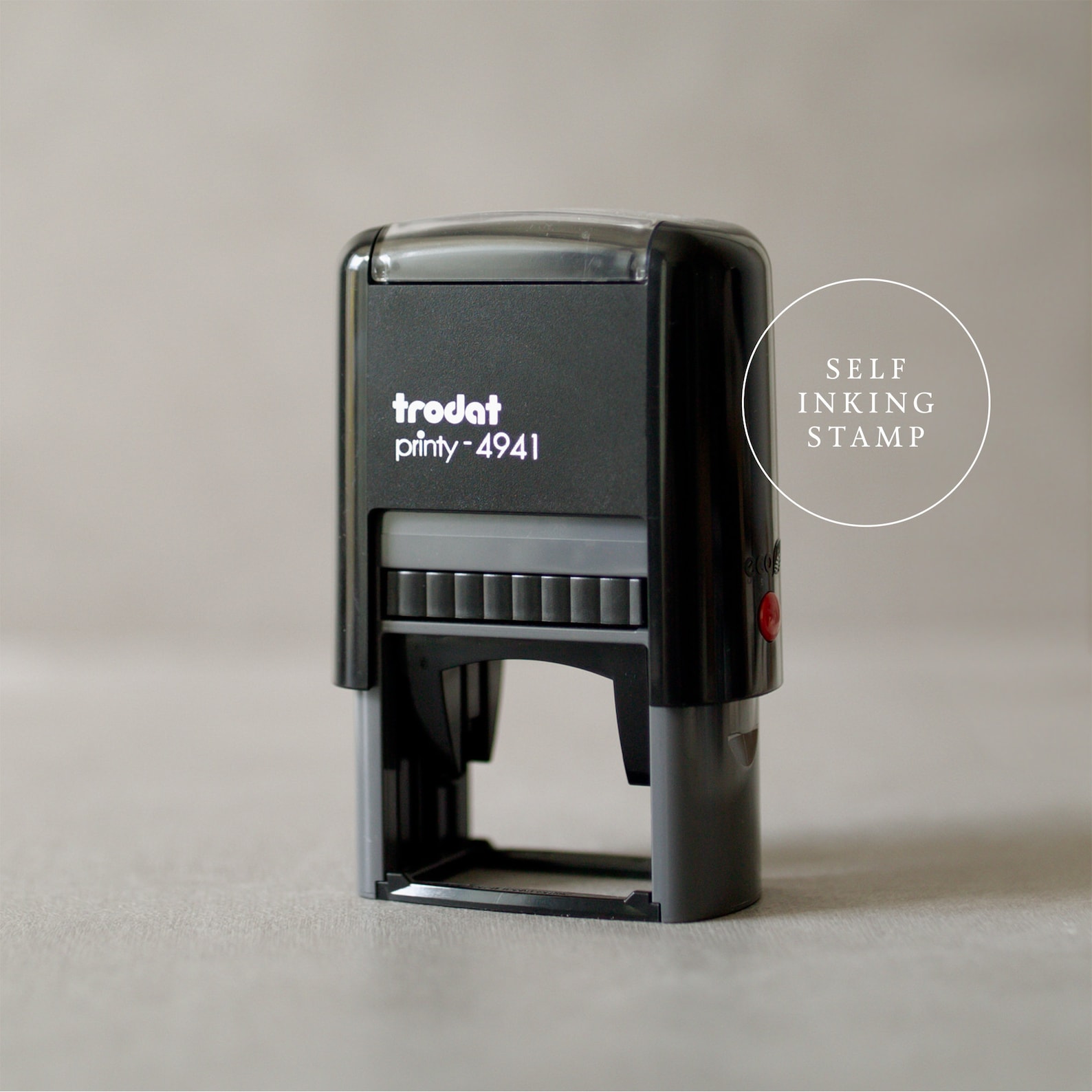 Cute Bow Return Address Stamp | Personalized Self Inking Rubber ...