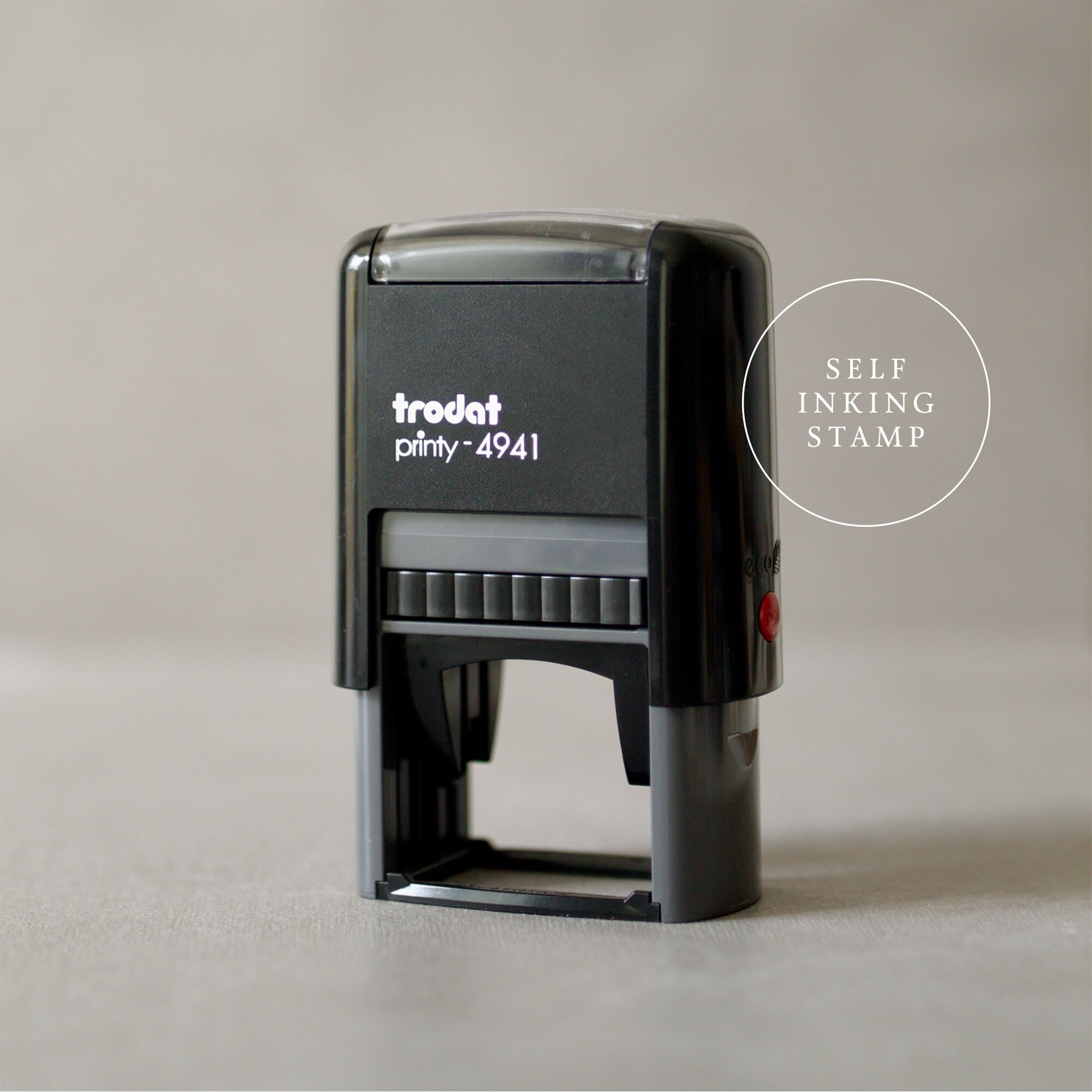 Self Inking Minimal Return Address Stamp - Etsy