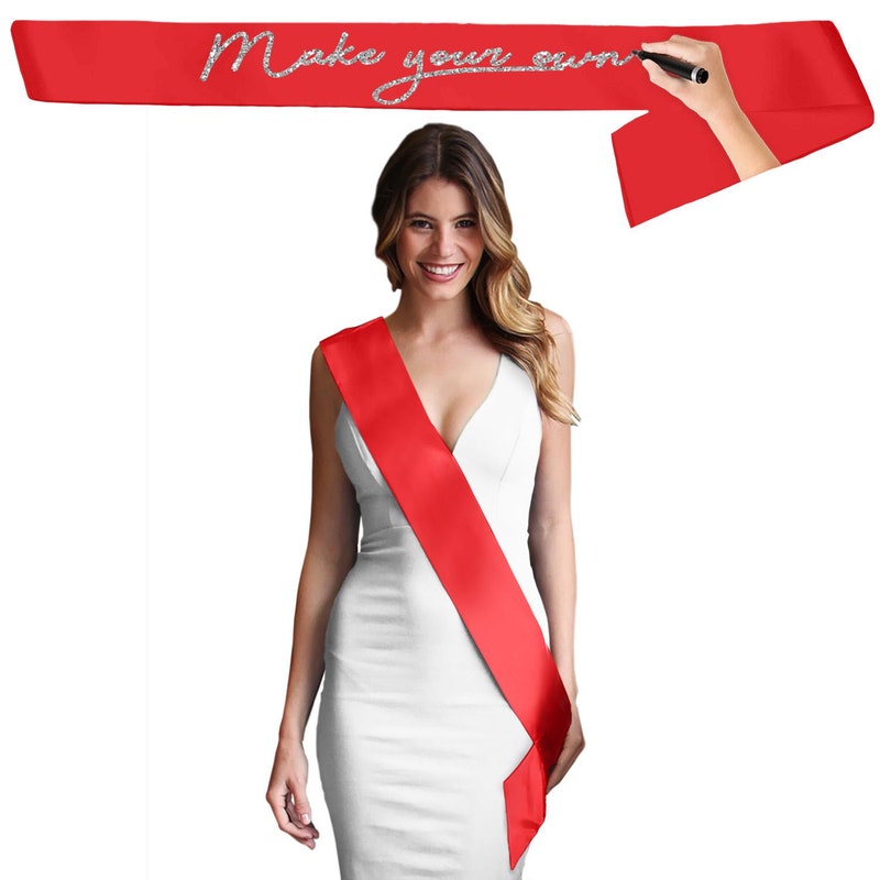Create Your Own Sash - Etsy