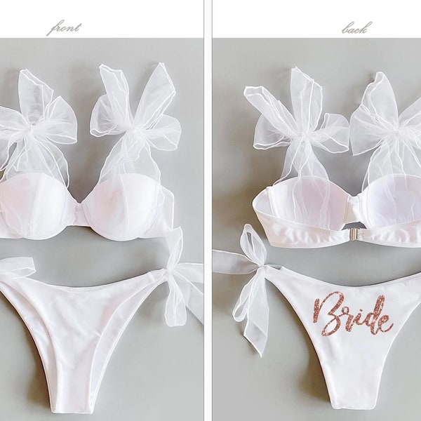 Bride Swimsuit - Etsy