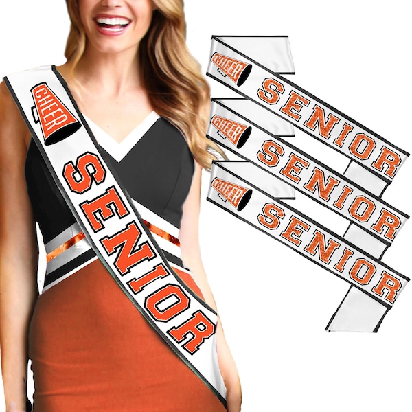 Senior Cheer Sashes 2025 - Etsy
