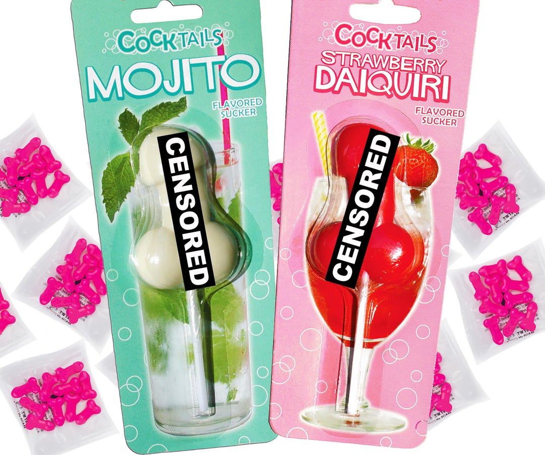 Penis Suckers • Pecker Shaped Candy • Bach Party Candies • Gummy Candy ...