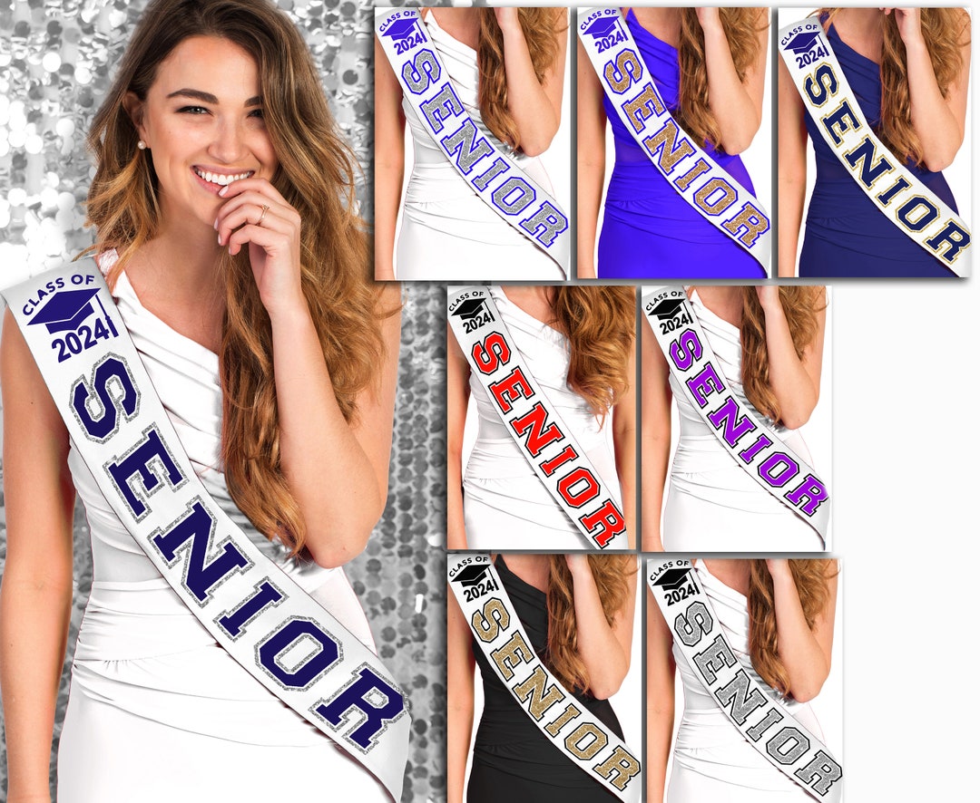 Senior Class of 2024 Sash Graduation Gift High School Senior Grad Night ...
