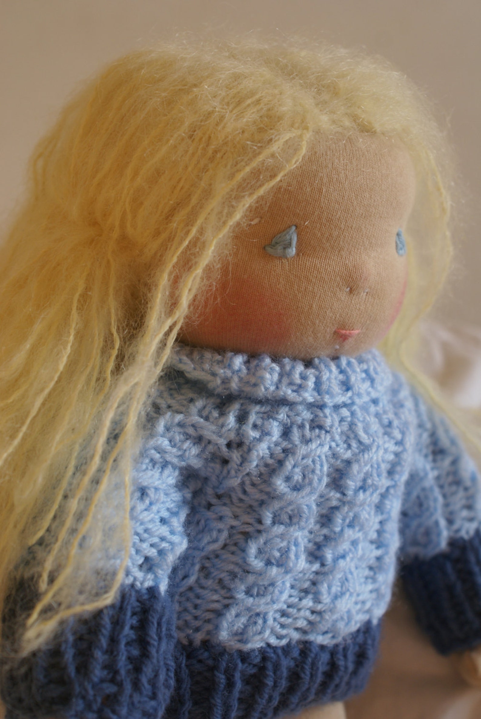 Doll Sweater Knitting Pattern Knitting Pattern Waldorf Doll Pattern ...