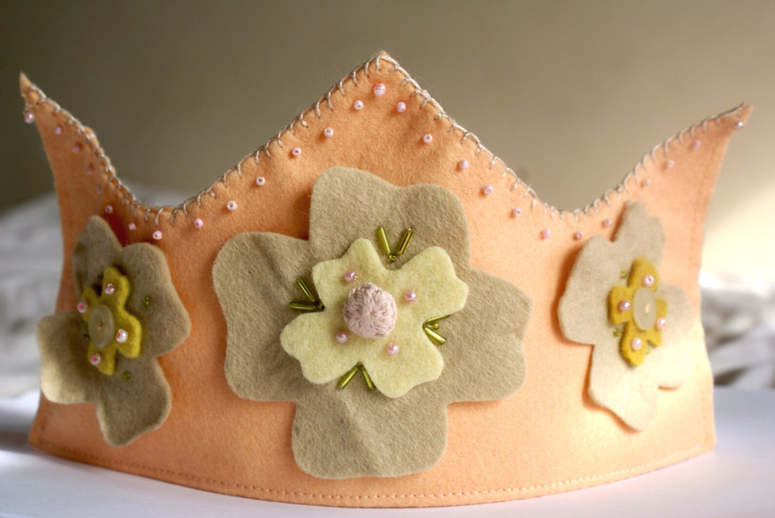 Birthday Crown Pattern Felt Crown Pattern Flower Crown Princess Crown ...