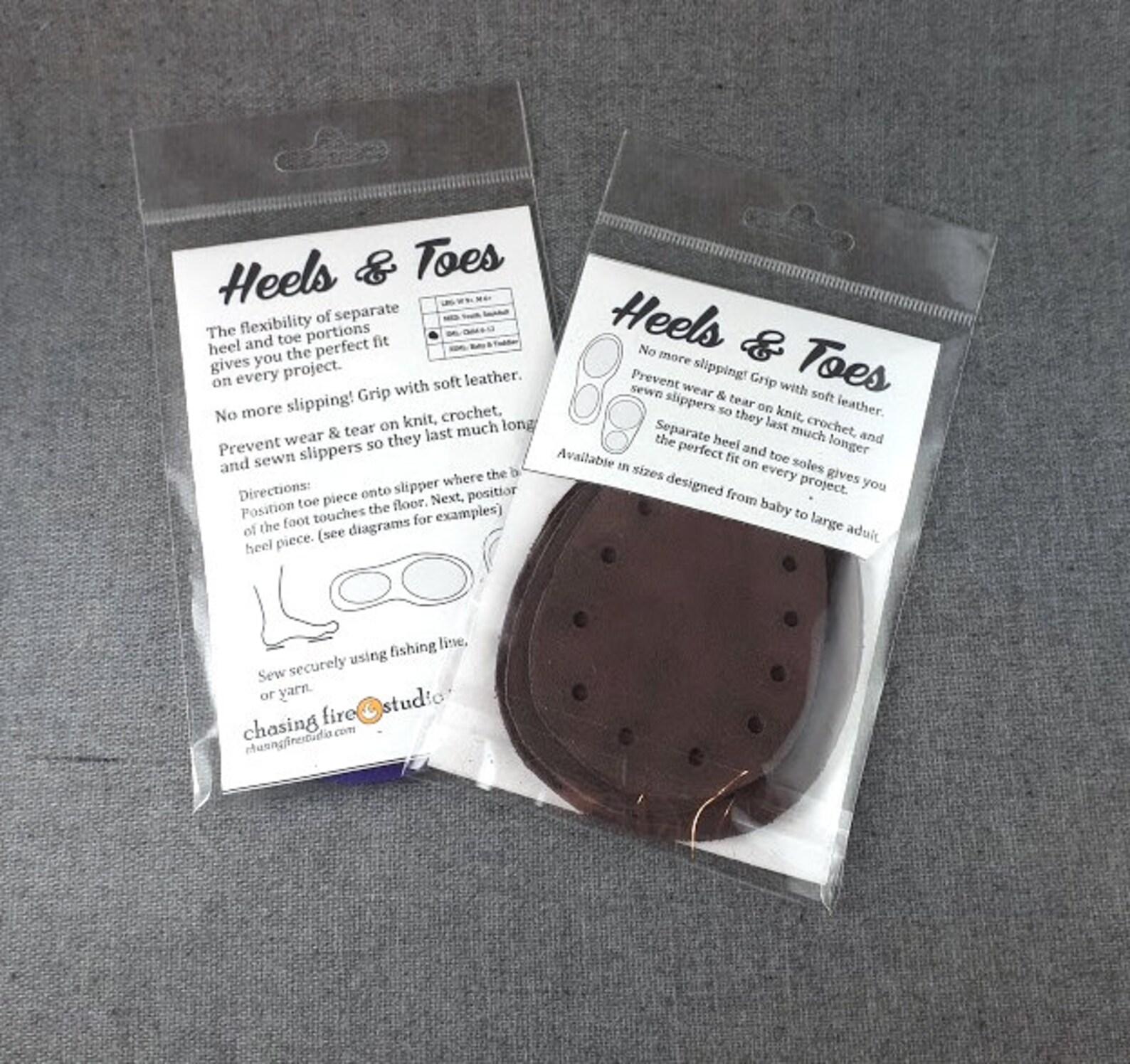 Ultra Thin Slipper Soles / Child to Adult Sizes / Nonslip Leather ...