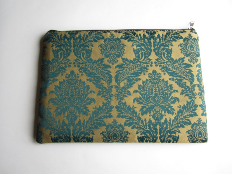 Teal Damask Macbook Air/pro 13 Sleeve Mac Pro 13 Retina | Etsy