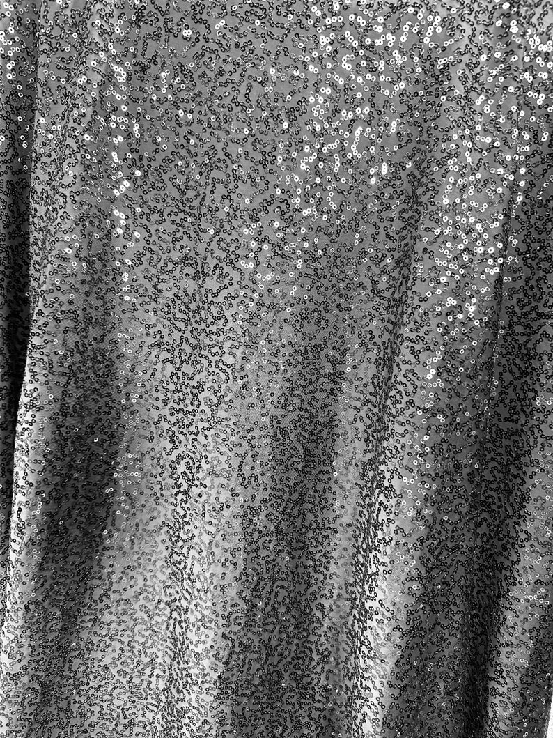 4 Way Stretch 3mm Mini Sequined Fabric - Etsy