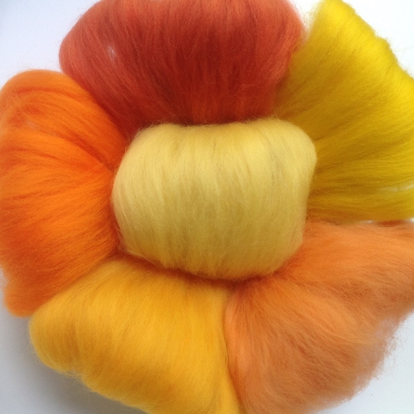 Orange Felting Wool at Joyce Priddy blog