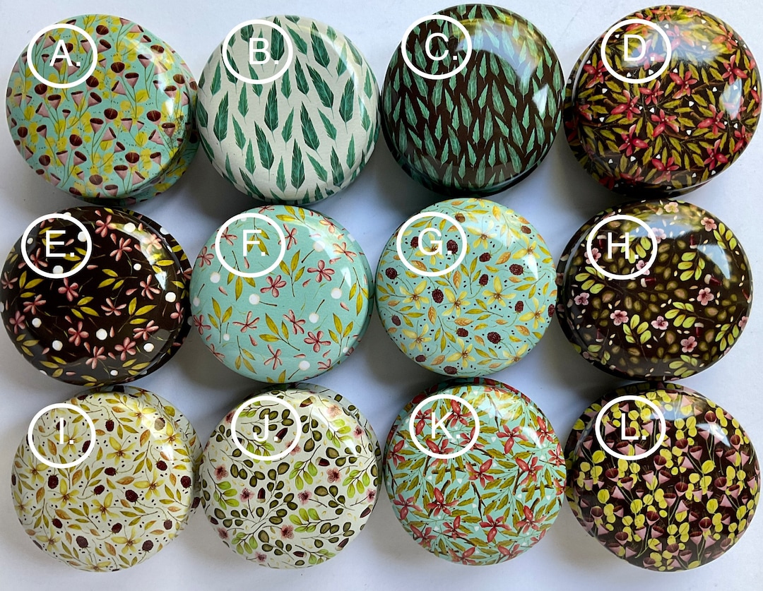 CLEARANCE, Little TINS, Little Decorative Tins, Small Patterned Storage ...
