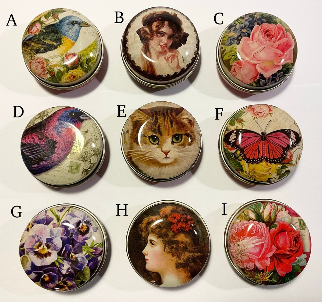 TINS, Gorgeous Little Vintage Style Tins, Perfectly Lovely, Cute Little ...