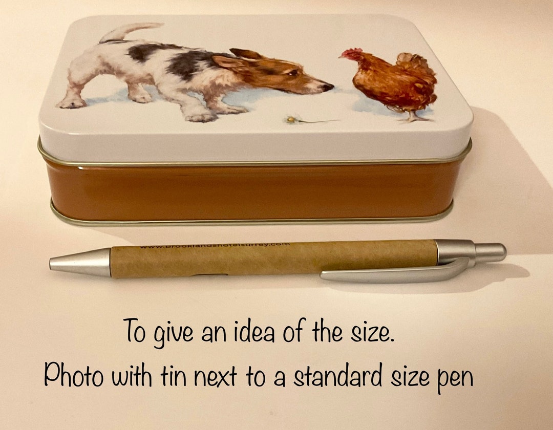 Sewing Tin, NEW, Storage Tin, Craft or Hobby, Gift Idea, Button Tin, - Etsy