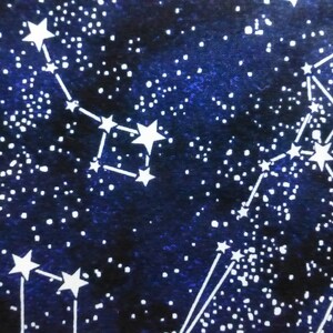 Constellations Glow-in-the-dark Cotton Fabric Padded Book ...