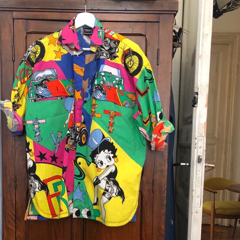 Cartoon Blouse - Etsy