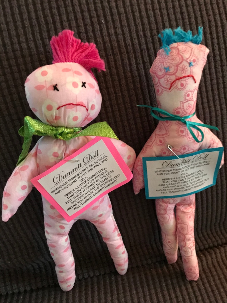 Dammit Dolls - Etsy