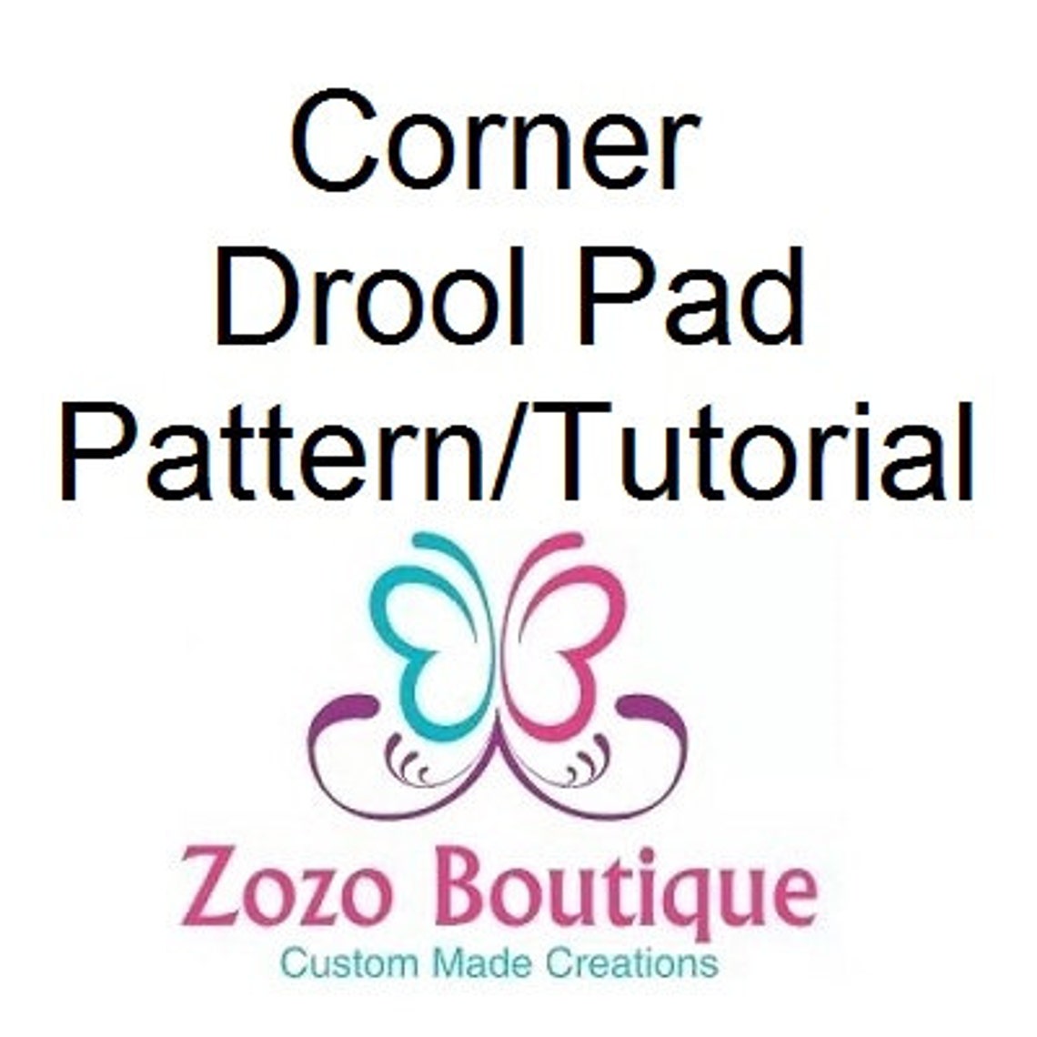 Drool Pad Pattern and Tutorial for Kinderpack, Tula or Other Carriers ...