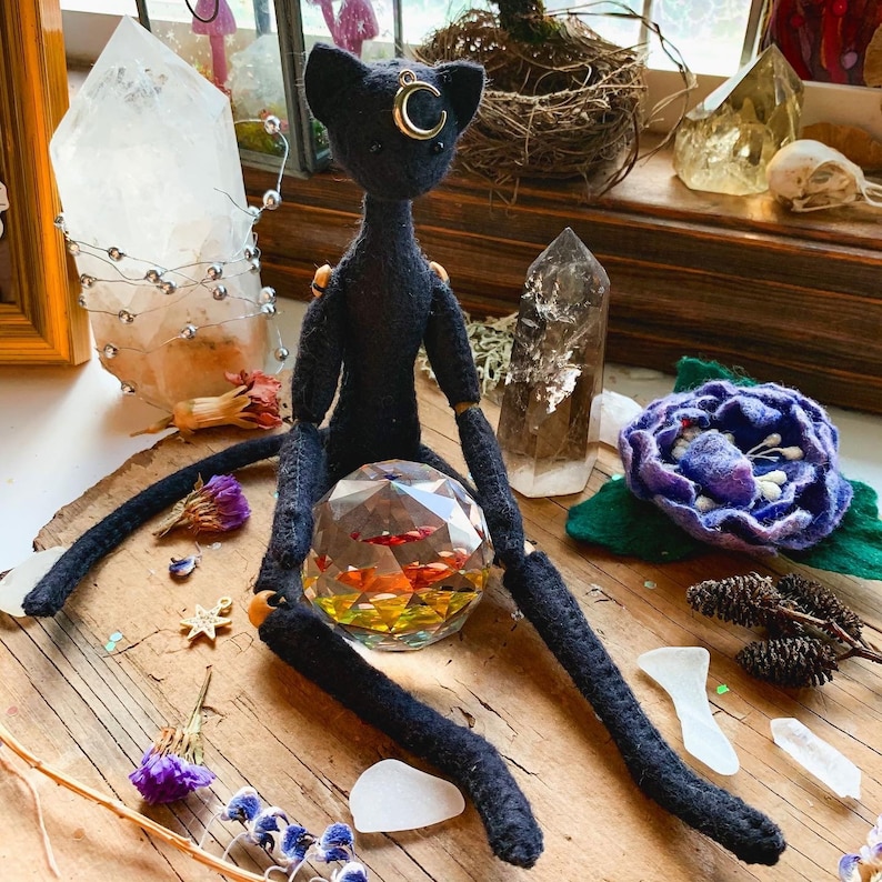 Simple Cat Doll Pattern, Instant Download PDF Pattern, Youtube Tutorial ...