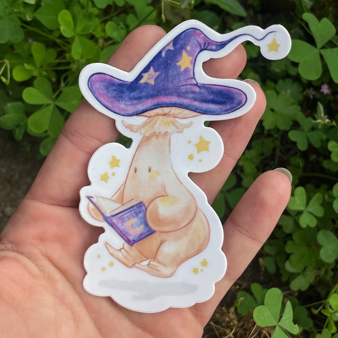 Dream Mage Mushling, Mushroom, Magical, Fantasy, Cute, Wizzard, Witch ...