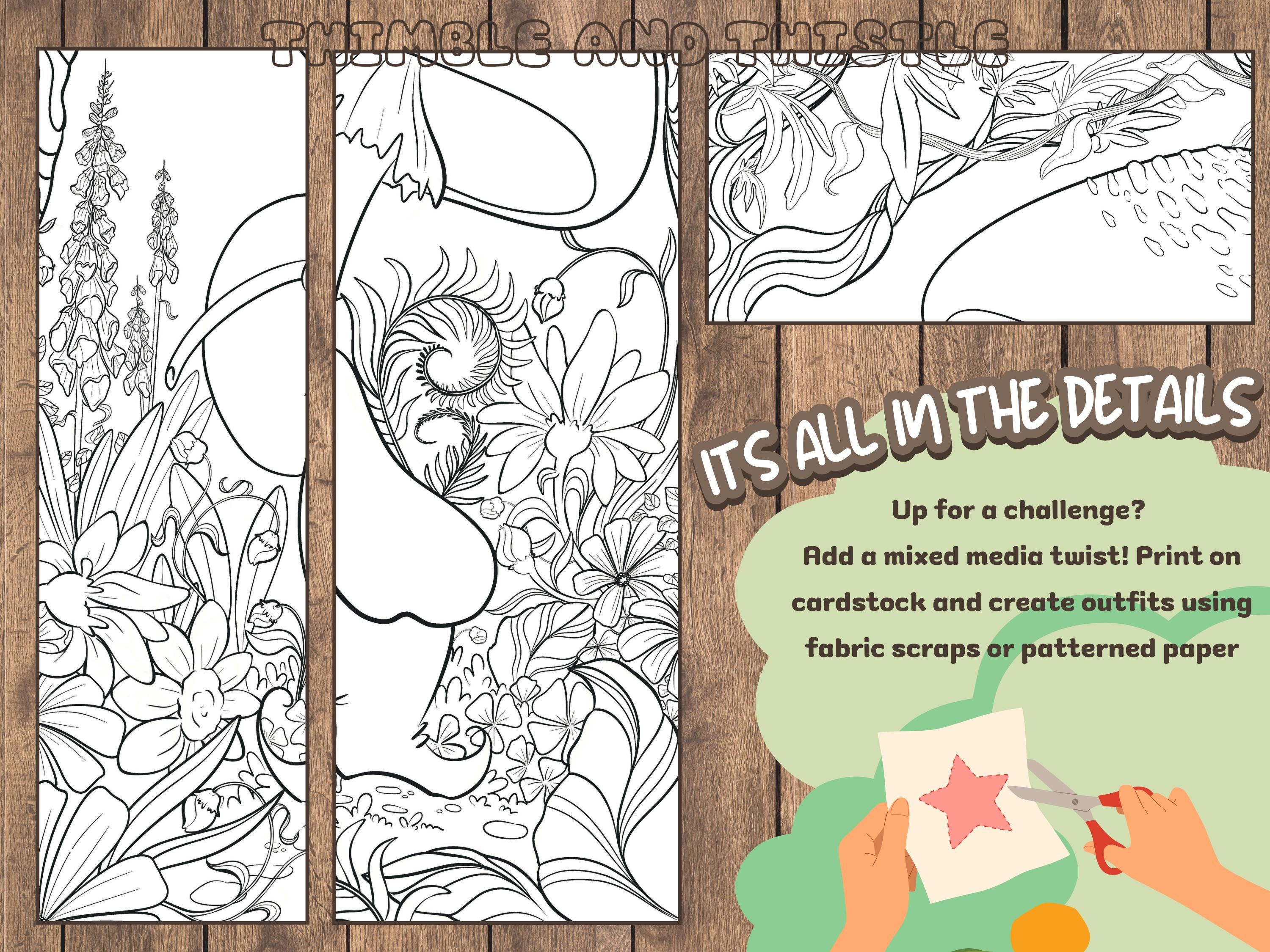 Design Your Own Mushling Coloring Pages - Pages for Ponyo - Coloring ...